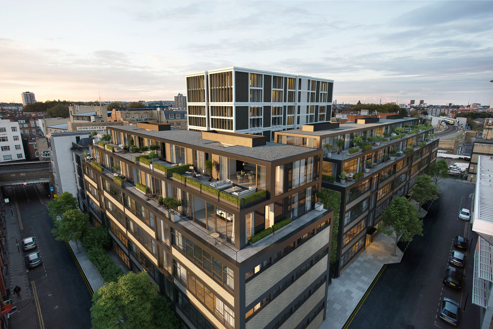 Long & Waterson new building in London 🏗 Developer Izaki Group